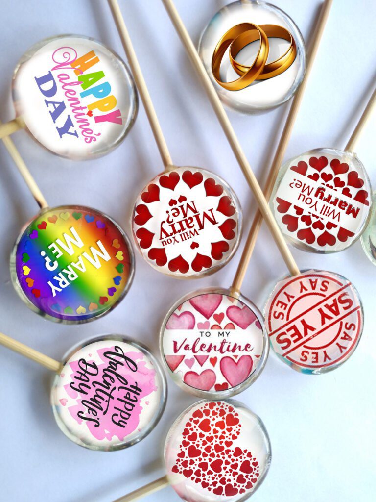 Christmas Lollipops - Designer Personalised Lollipops NZ