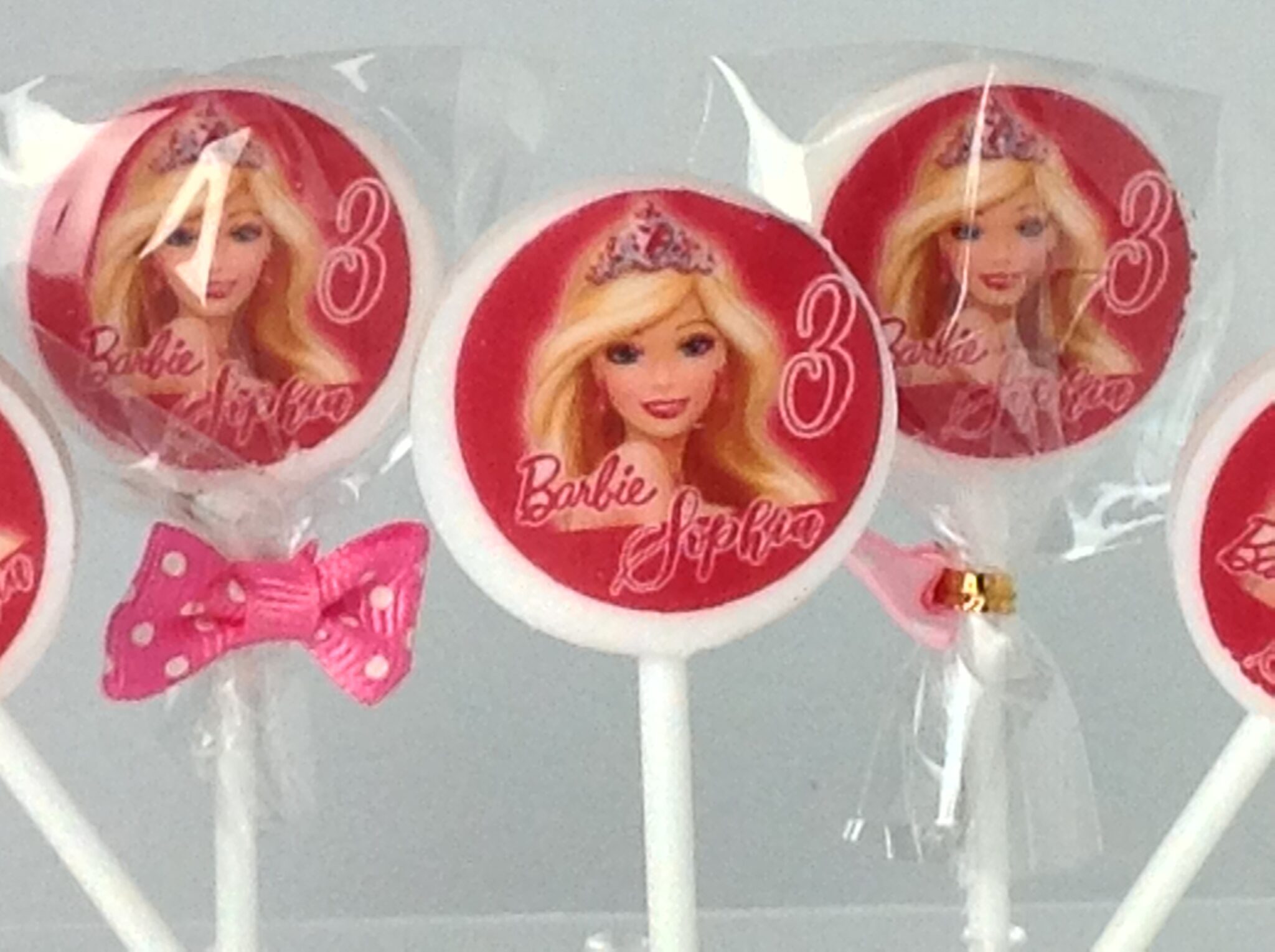 Barbie Lollipops - Designer Personalised Lollipops NZ